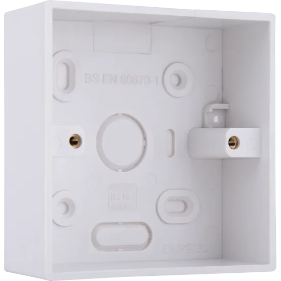 BG 32mm 1G Surface Box PVC