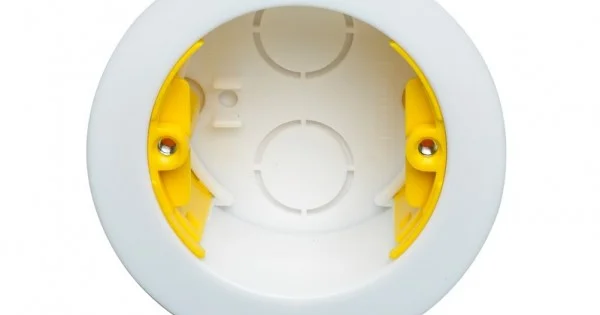 35mm 1 Gang Round Cavity Box
