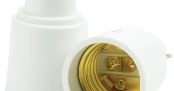 BC To ES Lamp Socket Converter