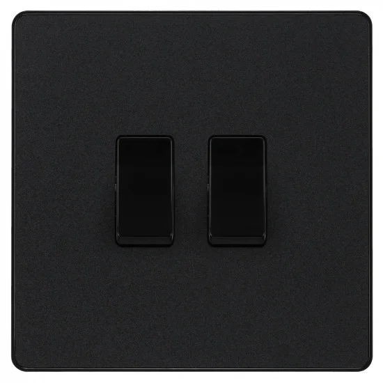 BG Evolve 2G 2W Switch Matt Black