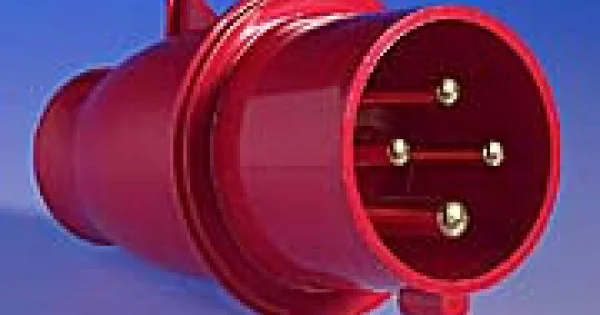 415V 4P 16amp Plug-Red