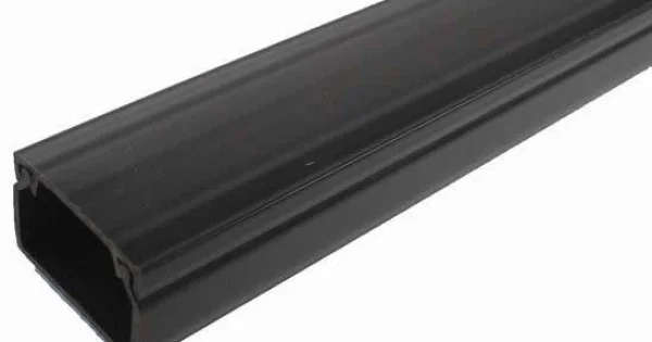25x16mm Mini Trunking Self Adhesive 3m-Black