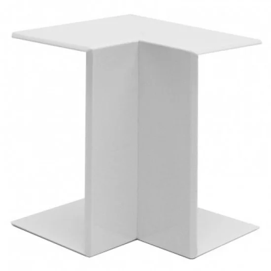 100x50mm PVC Trunking Internal Angle