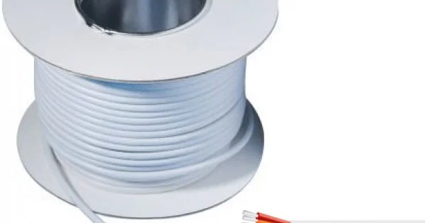 8 Core Alarm Cable 100m White